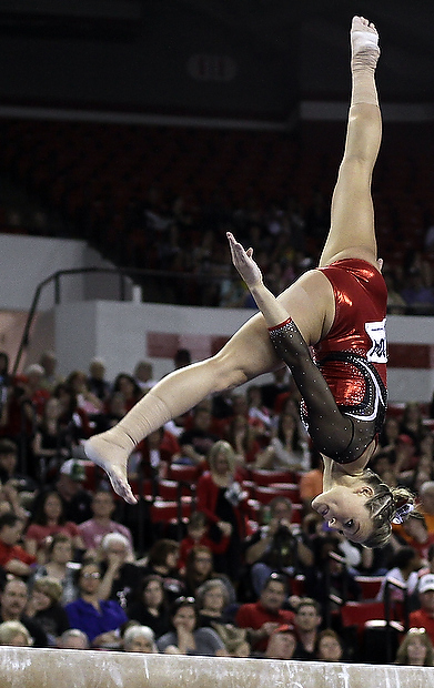 NCAA Gymnastics Regional Championships | Photo Galleries | redandblack.com