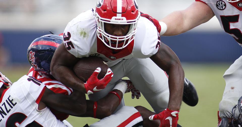 Georgia running game still having trouble despite second-half ...