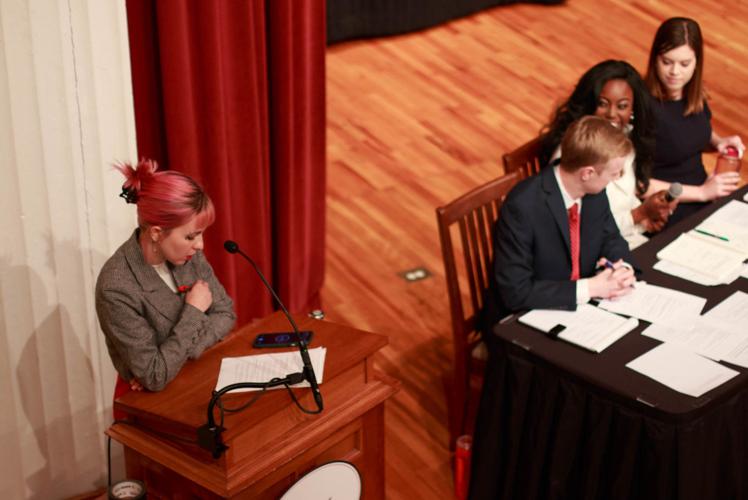 PHOTOS: The 2020 University of Georgia SGA tickets debate at UGA Chapel ...