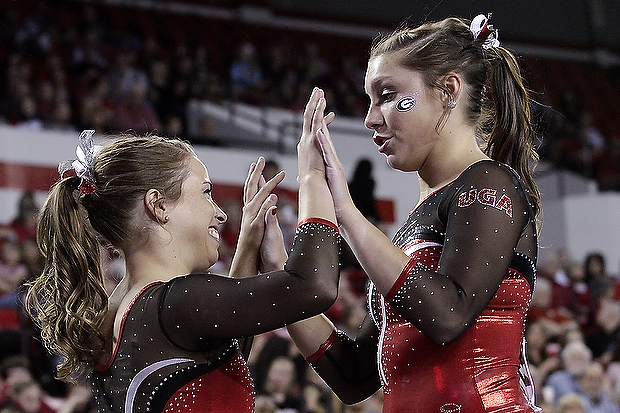 NCAA Gymnastics Regional Championships | Photo Galleries | redandblack.com