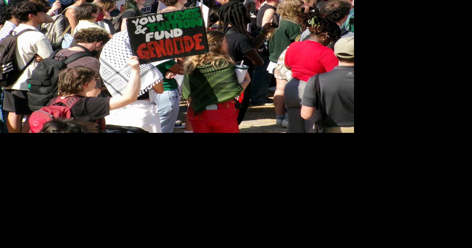 Protestors call out UGA administration in ‘Shut it down for Palestine ...