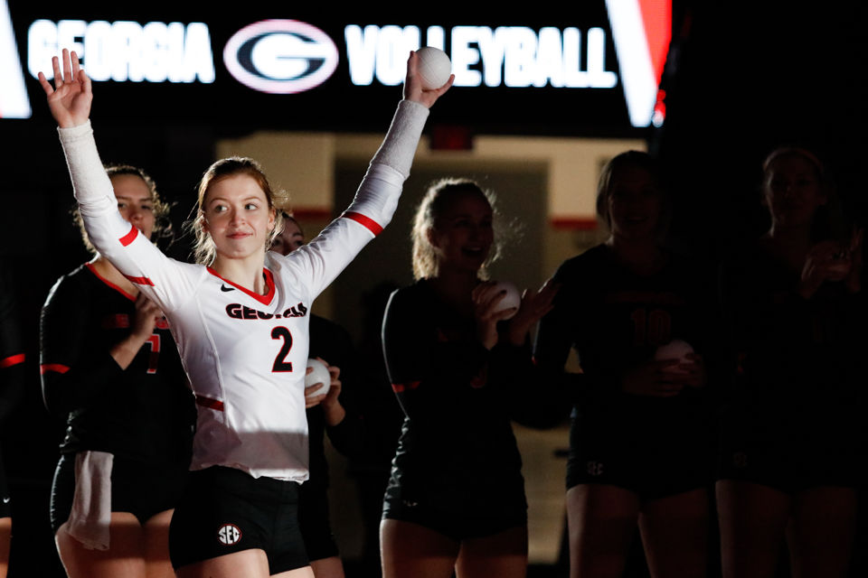 PHOTOS: UGA volleyball beats Furman University | Multimedia ...