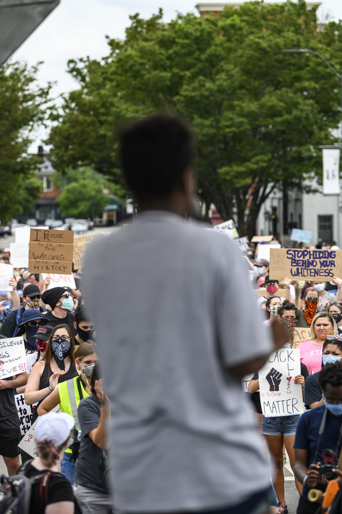 PHOTOS: Thousands attend rally for racial justice | Multimedia ...