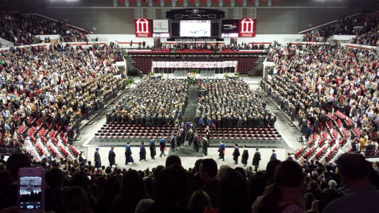 PHOTOS: A look back at UGA's commencement ceremonies through the years ...
