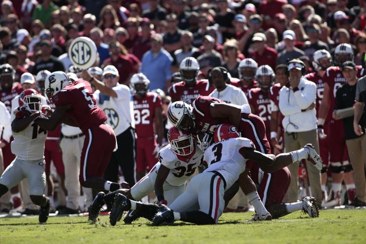 PHOTOS: Football Georgia vs South Carolina full game | Multimedia ...
