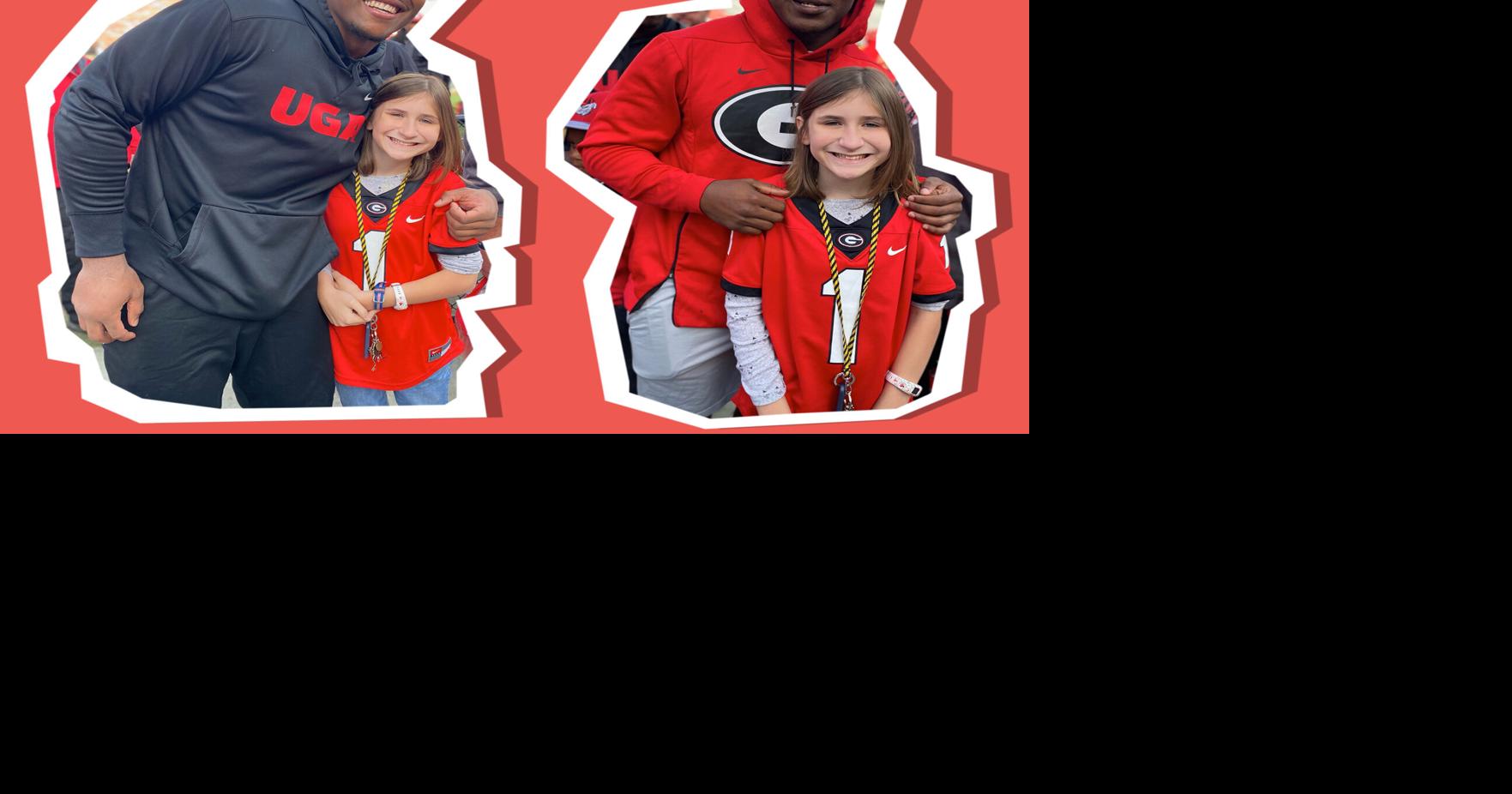 Overcoming the odds: Audrey Norris meets Georgia football heroes ...
