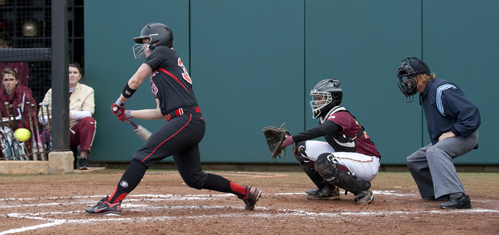 PHOTO GALLERY: Georgia Softball Sixth Annual Red and Black Showcase ...