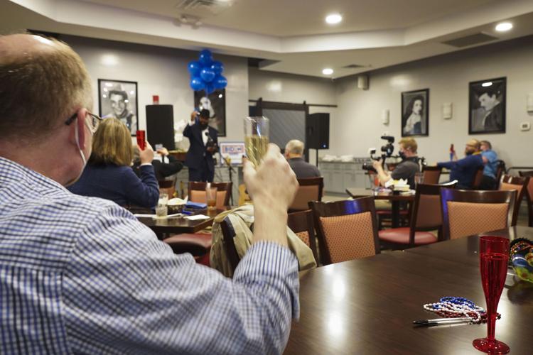 PHOTOS: Inside Congressional candidate Pandy's election night watch ...