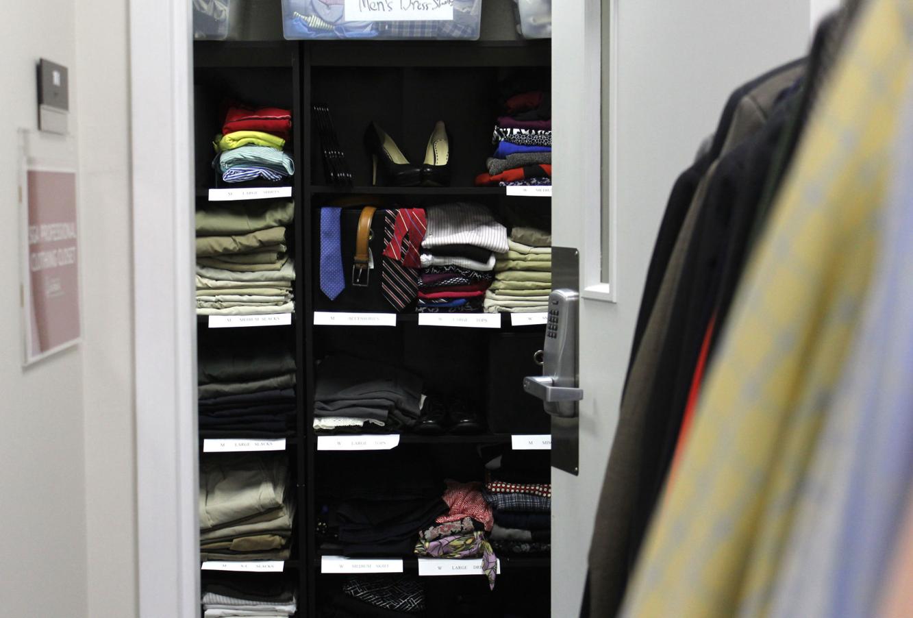 SGA Professional Clothing Closet provides free professional clothing to ...