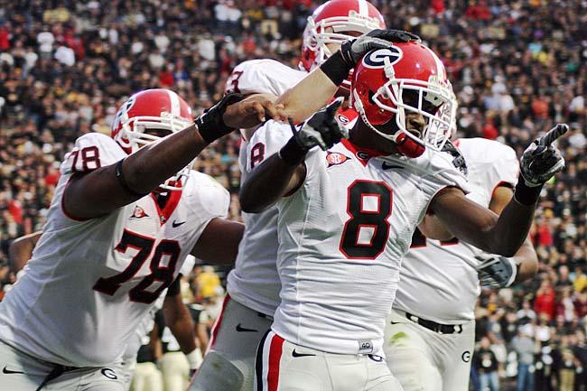 Ranking the top 10 wide receivers in Georgia football history ...