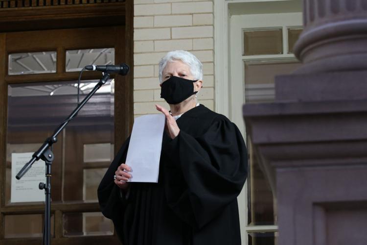 PHOTOS: District 6 Commissioner Jesse Houle was sworn in at City Hall ...