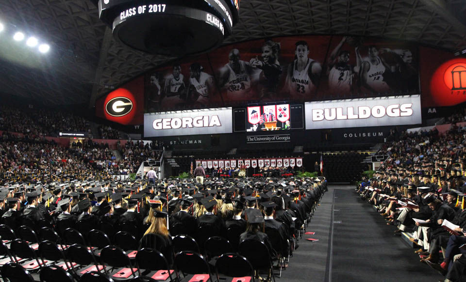 PHOTOS: A look back at UGA's commencement ceremonies through the years ...