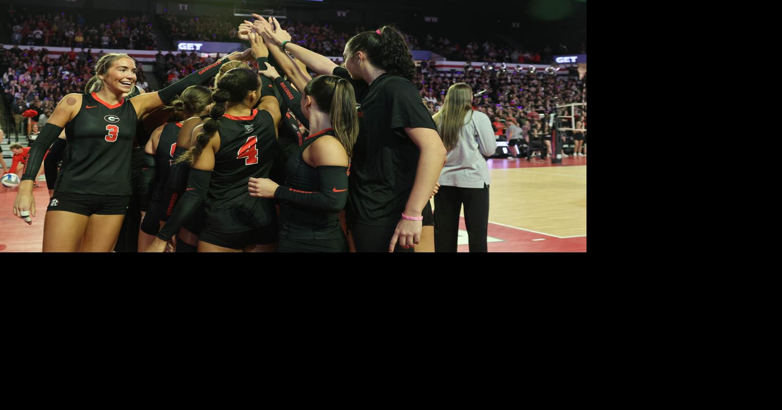 Georgia volleyball captures first conference win against South Carolina ...