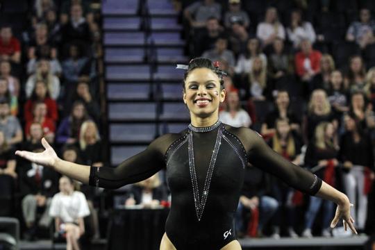 PHOTOS: Georgia GymDogs place second in NCAA Women's Gymnastics Athens ...