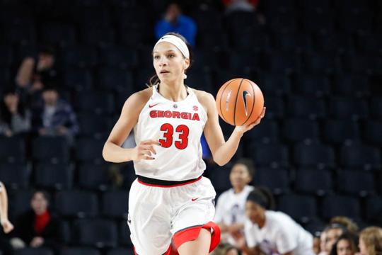 Georgia’s Mackenzie Engram pursues future broadcasting career with the ...