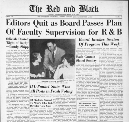 Bill Shipp leaves lasting legacy that started at The Red & Black with ...