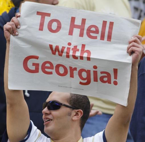 PHOTO GALLERY: Fan Reactions at Georgia v. Georgia Tech | Georgia ...