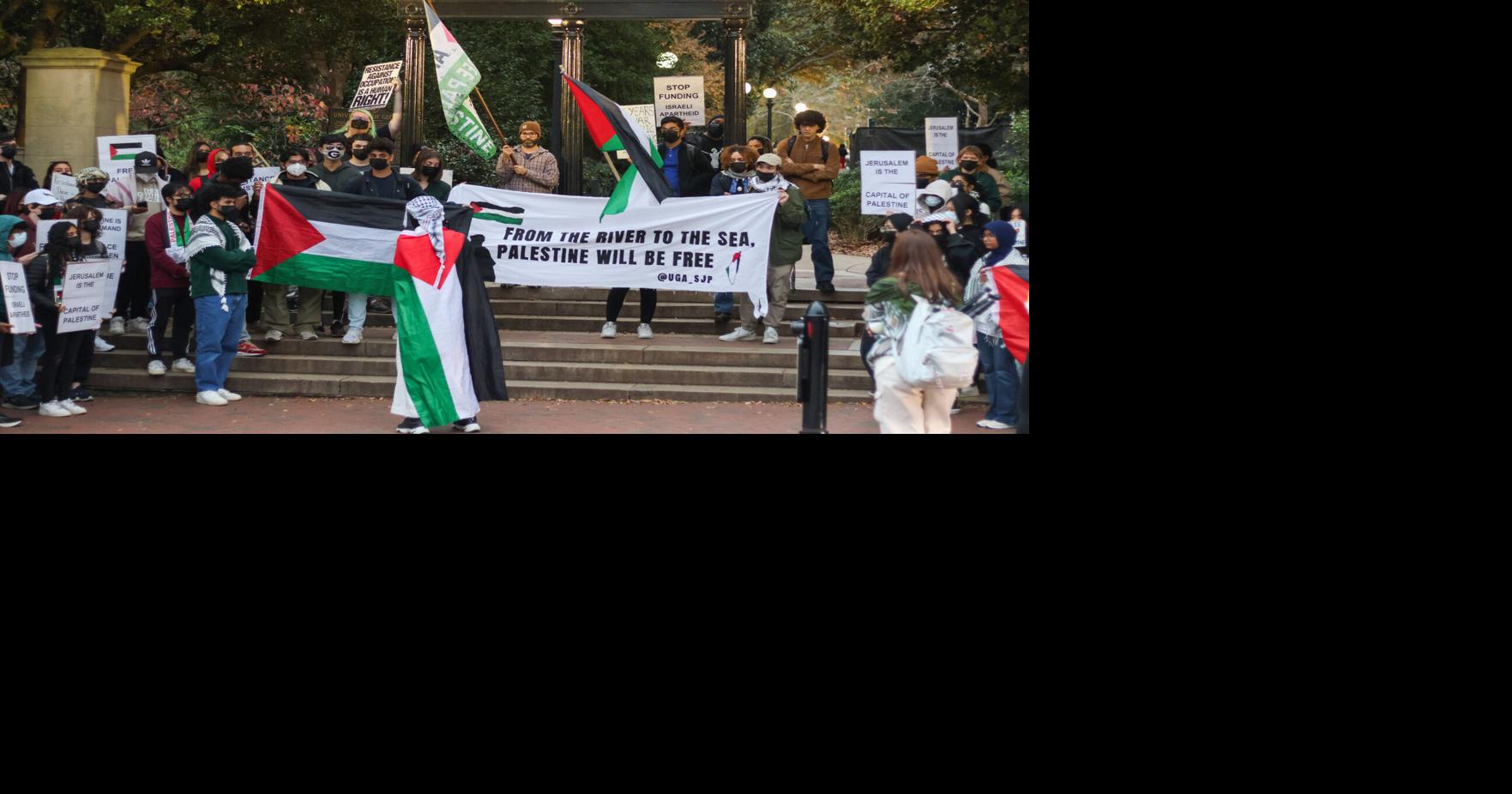 UGA Students for Justice in Palestine holds solidarity walk | Campus ...
