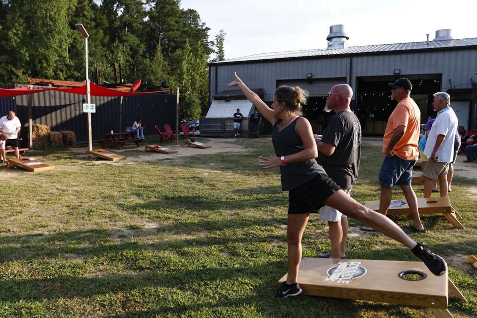 PHOTOS: Fall cornhole league begins at Southern Brewing Company ...