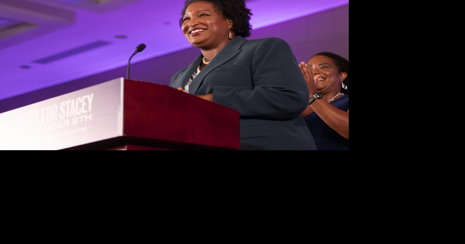PHOTOS: Stacey Abrams supporters gather at Atlanta watch party ...
