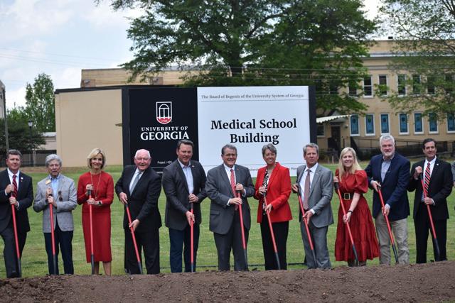 UGA holds groundbreaking for new medical school | Campus News ...