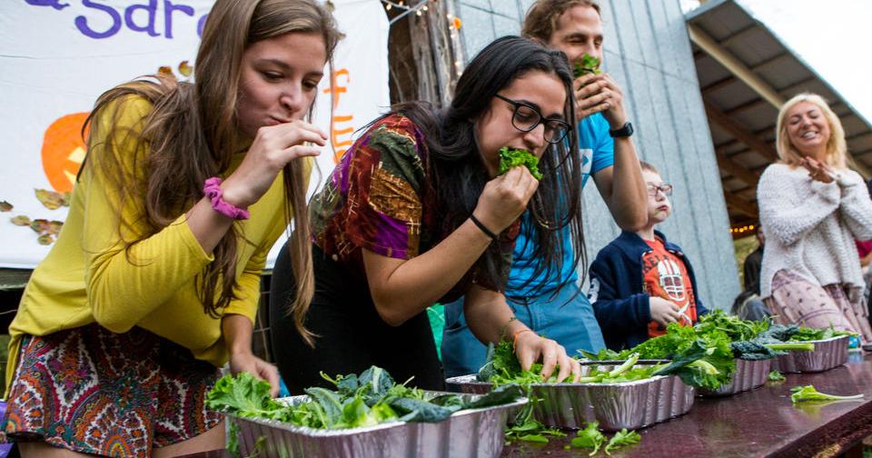 PHOTOS: UGArden hosts annual fall festival, vegetable eating contest ...