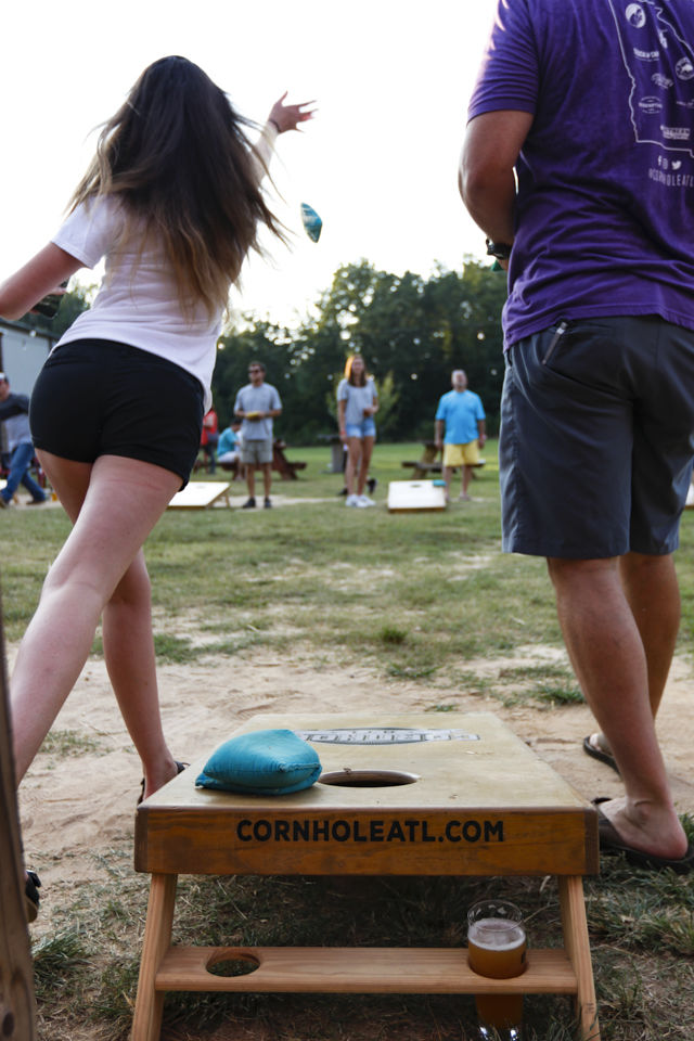 PHOTOS: Fall cornhole league begins at Southern Brewing Company ...
