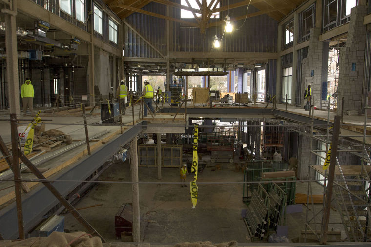 Behind-the-scenes: New Bolton Dining Hall Construction | Photo ...