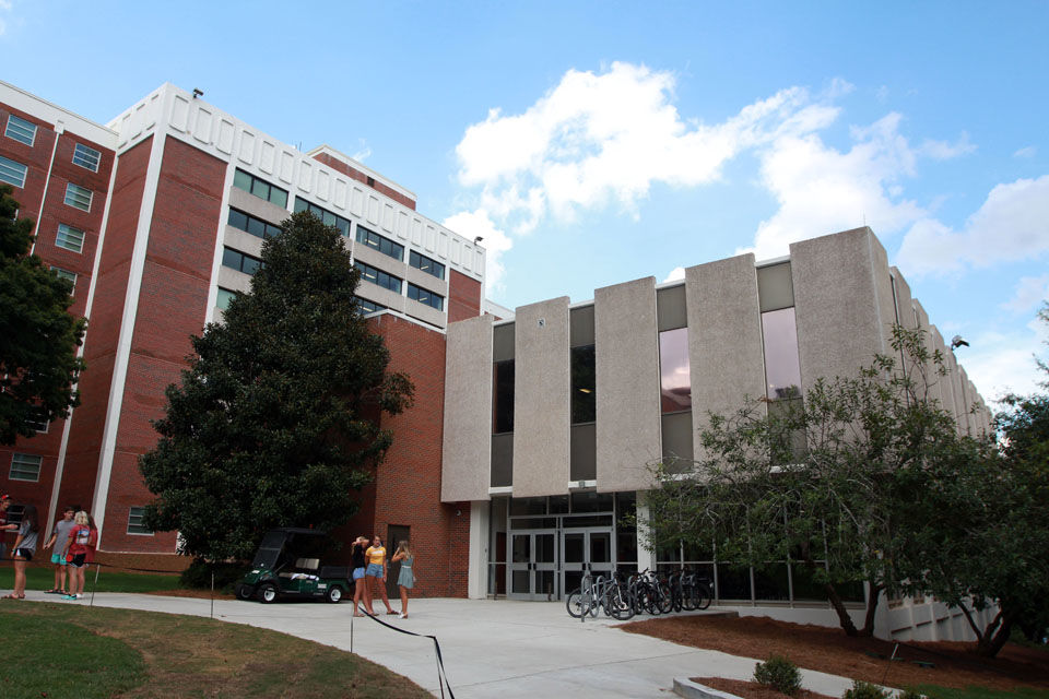 PHOTOS: Russell Hall renovations | Photos | redandblack.com