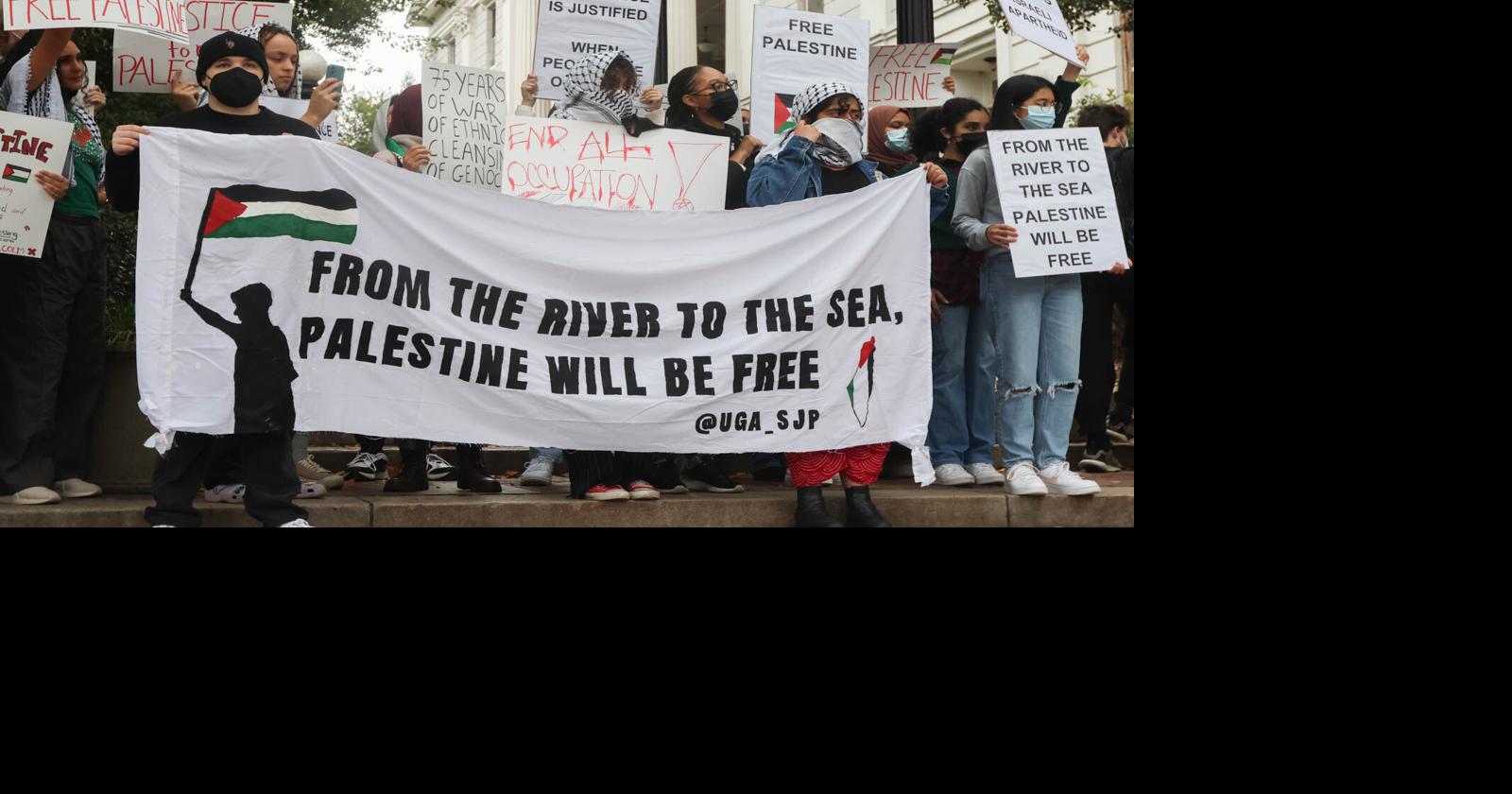 ‘All Out For Palestine’ protest held in downtown Athens | Campus News ...