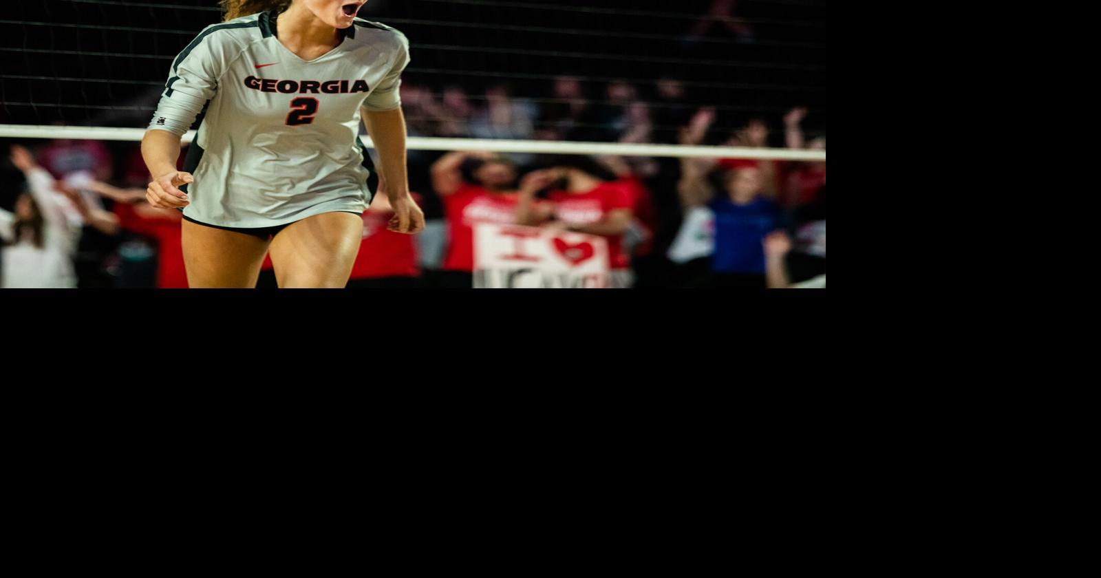 Georgia volleyball breaks school records in 3-2 win over South Carolina ...