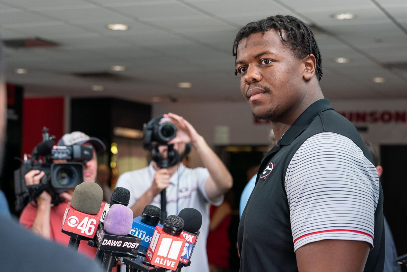 Georgia offensive lineman Warren McClendon declares for NFL draft ...