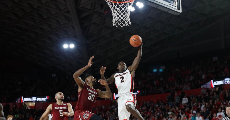 Georgia sophomore guard Jordan Harris suspended indefinitely | Men's ...