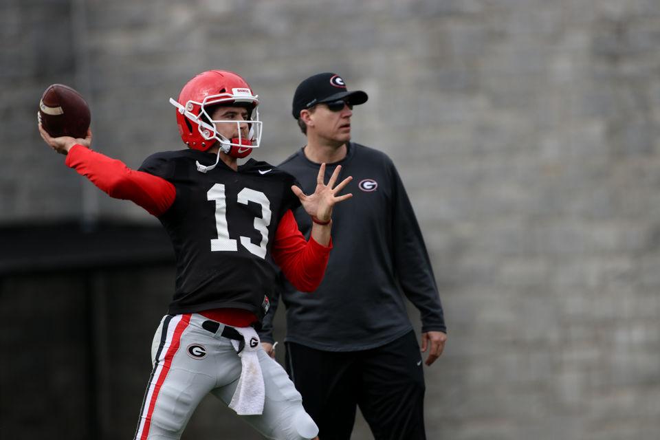 Quarterback Stetson Bennett returns to Georgia after a year at junior ...