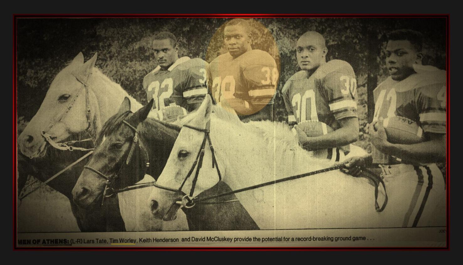 Carrying on tradition: Tim Worley carried on Georgia's strong history ...