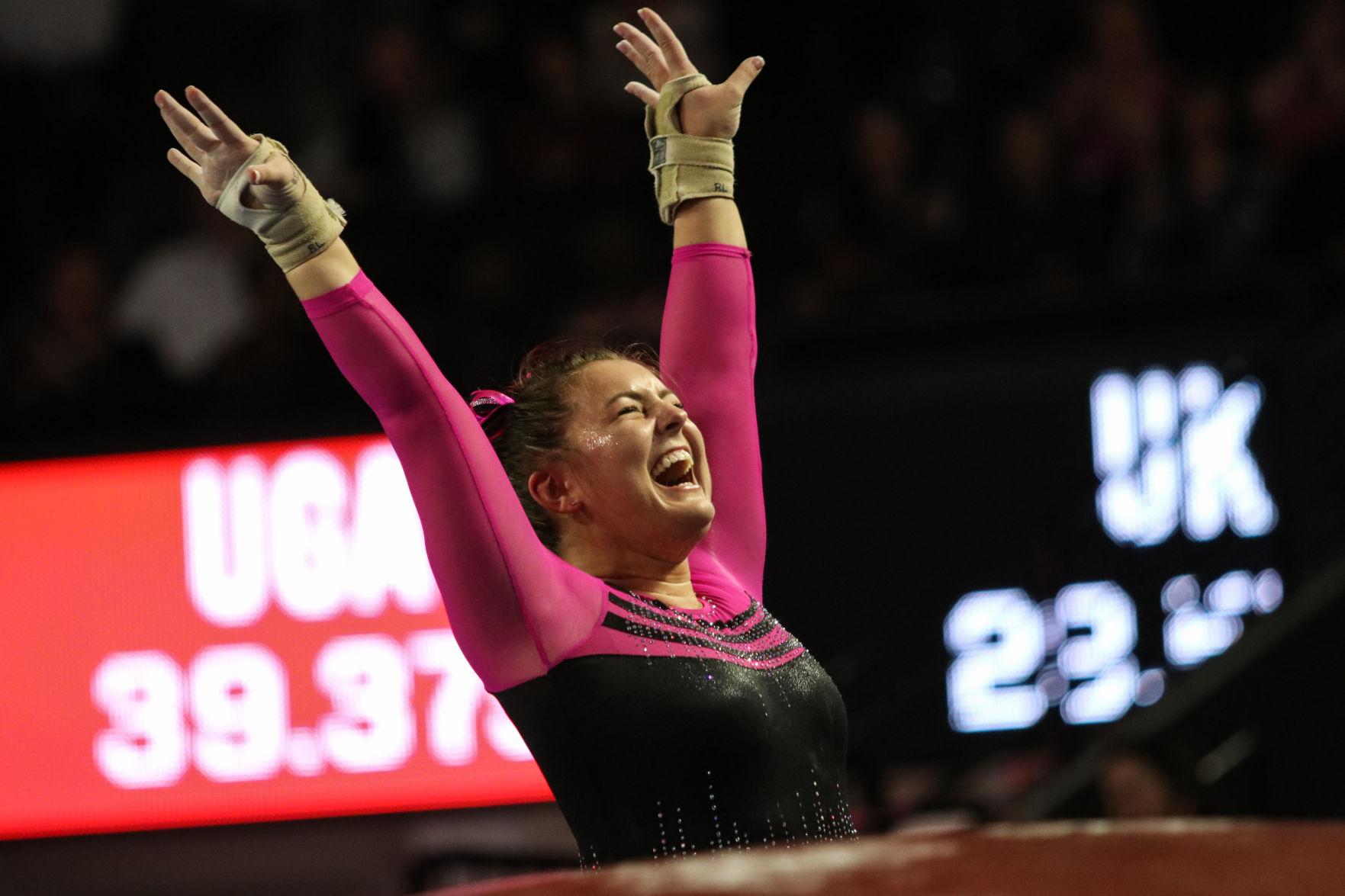 PHOTOS: Georgia gymnastics wins thriller over Kentucky | Multimedia ...