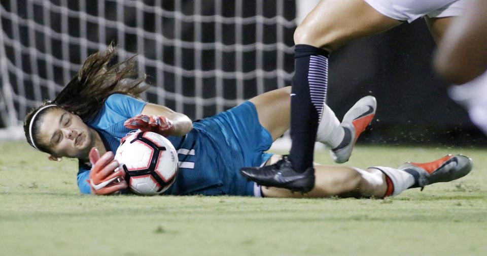 Freshman goalkeeper Emory Wegener excels in big moments | Soccer ...