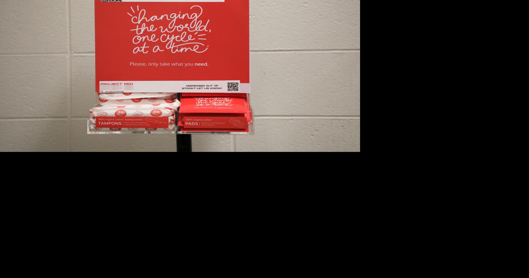 Project Red brings free period products to UGA bathrooms | Campus News ...