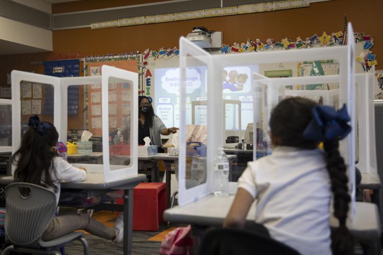 PHOTOS: Inside Whitehead Elementary students' return to in-person ...