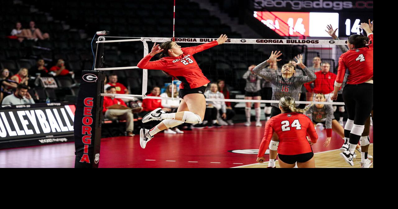 Georgia volleyball finishes Bulldog Classic 2-1, Evans reaches 1,000 ...