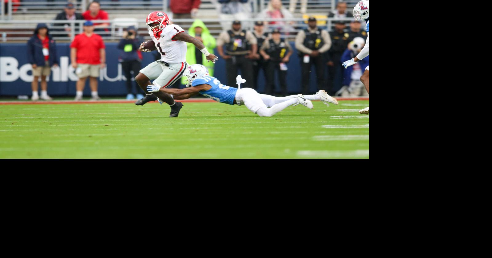 Georgia first team out in latest College Football Playoff rankings ...