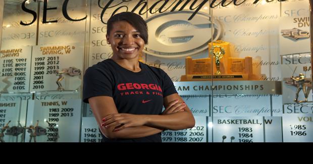 National champion heptathlete Kendell Williams still has fun with sport ...