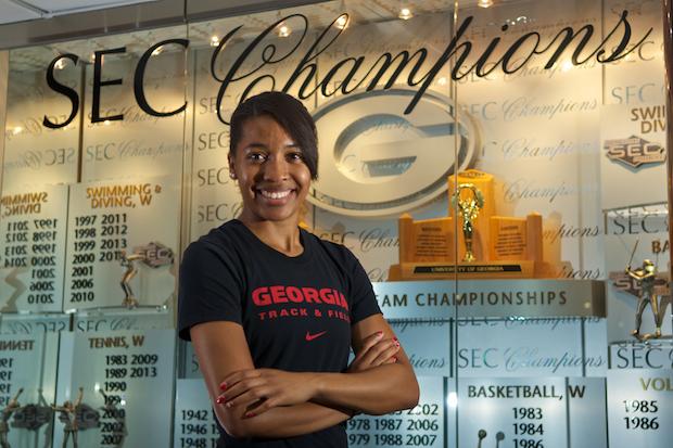 National champion heptathlete Kendell Williams still has fun with sport ...