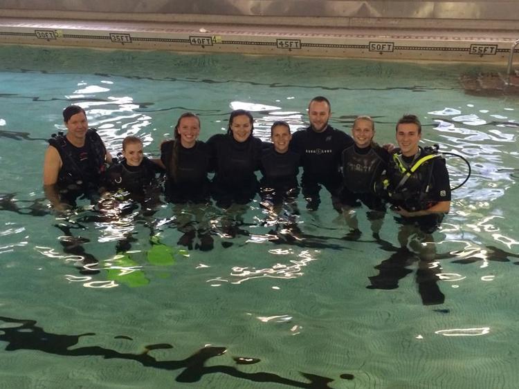 Scuba skills: UGA students earn class credit while underwater | Campus ...