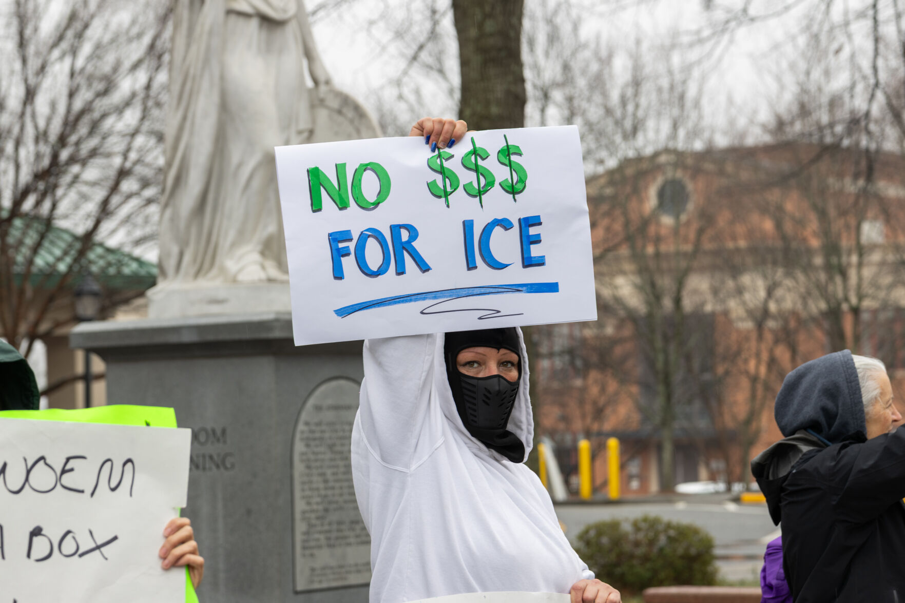PHOTOS: Demonstration opposing Customs and Border Protection at UGA ...