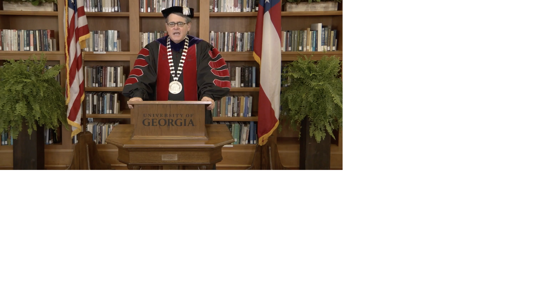 UGA fall 2020 graduates recognized in virtual commencement ceremony ...