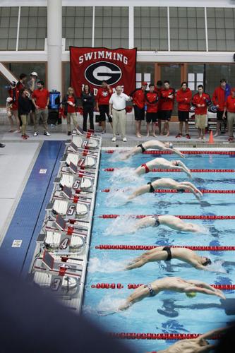 PHOTOS: UGA Swimming and Diving vs. LSU | Multimedia | redandblack.com