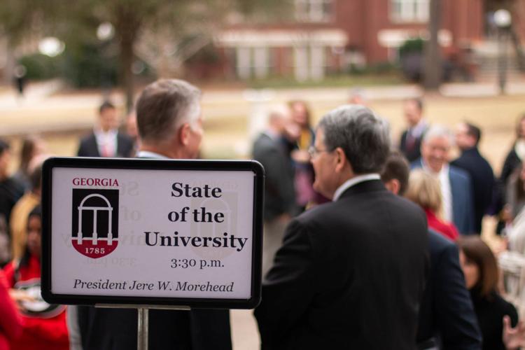 PHOTOS: UGA President Jere Morehead delivers State of the University ...
