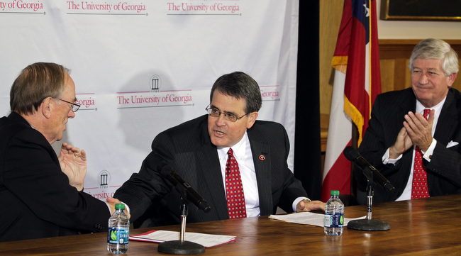 PHOTO GALLERY: The University of Georgia President Jere Morehead Press ...