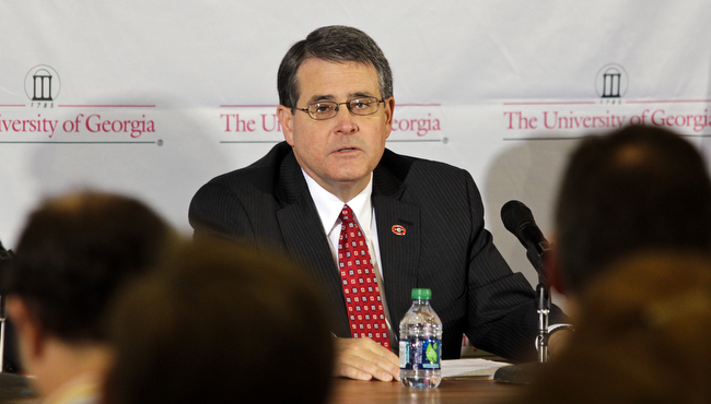 PHOTO GALLERY: The University of Georgia President Jere Morehead Press ...